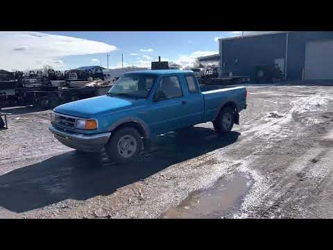 1995 Ford Ranger XLT 4x4 Pickup Truck - Gavel Roads Online Auctions