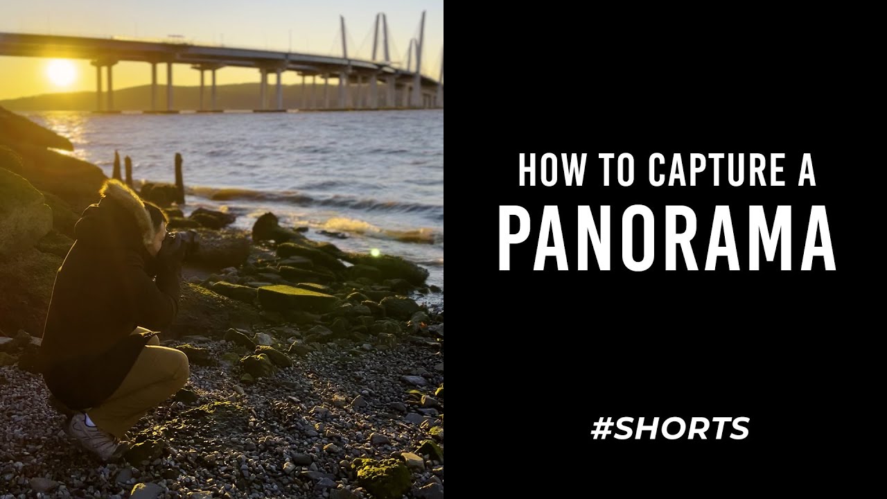 How to Capture & Stitch a Panorama #Shorts