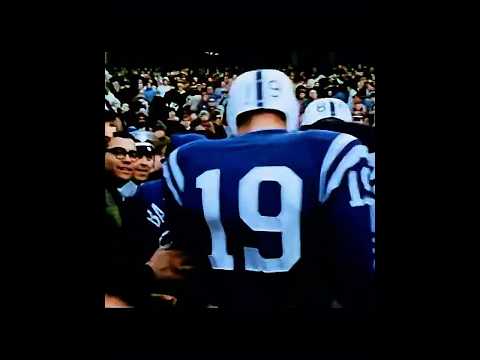 The Revolutionary Johnny Unitas 🏉 #shorts #sports #colts #nfl #football