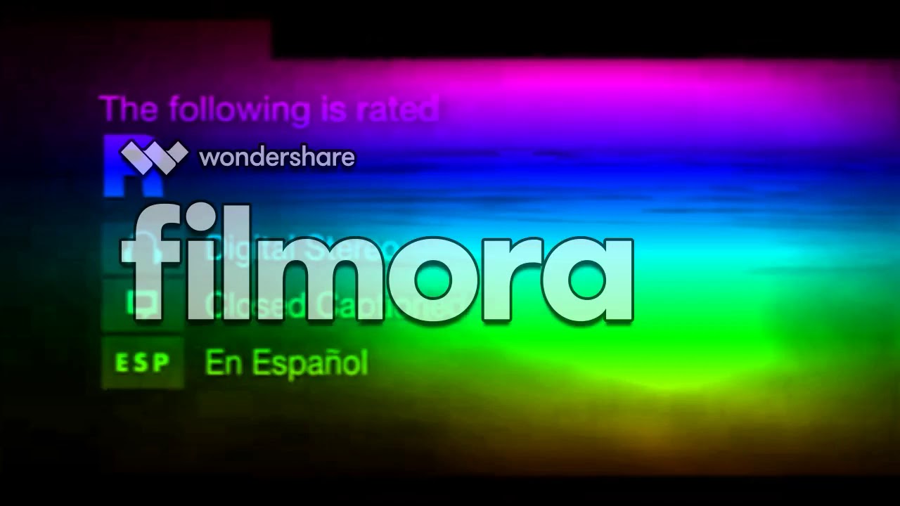 Encore Feature Presentation (2011) Logos Rainbow Color