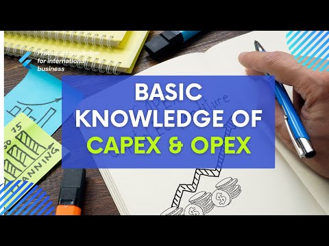 【What is difference?】Capex and Opex. Business/English