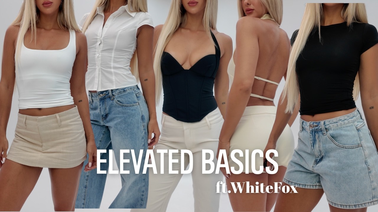 Elevated Basics Every Girl Needs | Classy Staples Haul (& 30% off White Fox code)