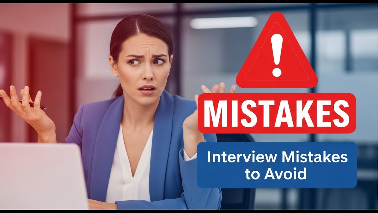 🎬 Ep.26 – Common Interview Mistakes (and How to Avoid Them)