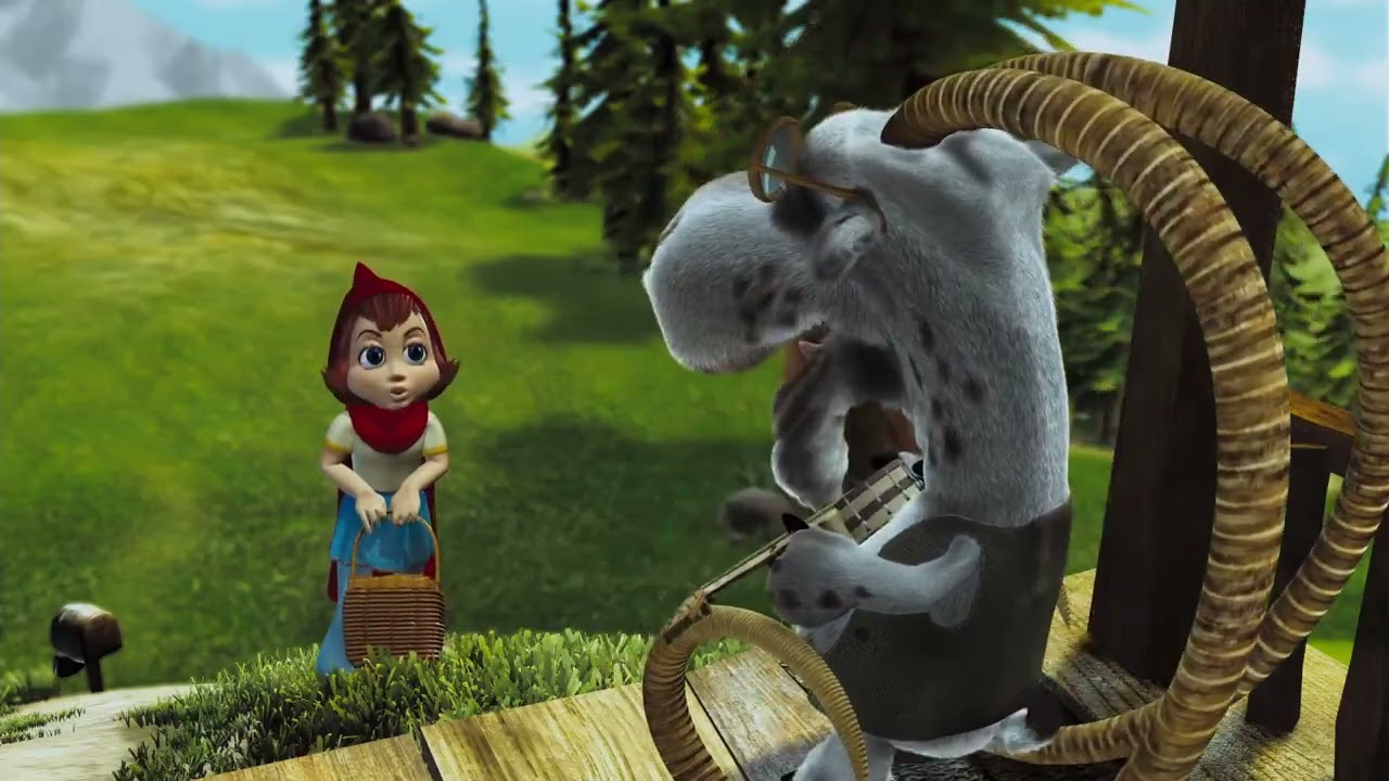 Hoodwinked! (2005) - Little Red Riding Hood Meets Japeth The Goat/