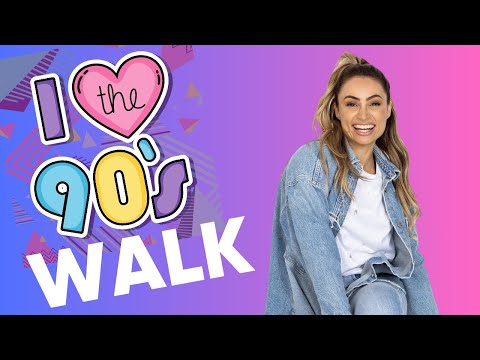 90s Music Walking Workout | 3000 Steps | Fun & Easy Indoor Walk