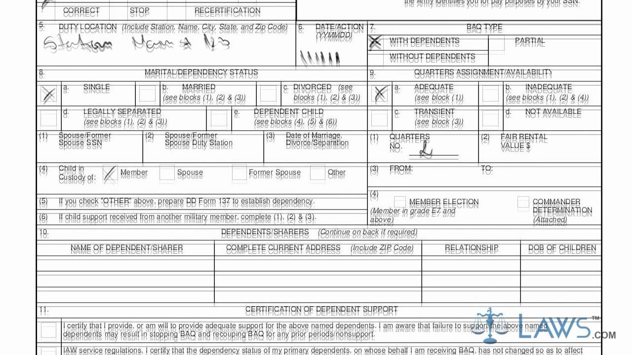 DA Form 5960