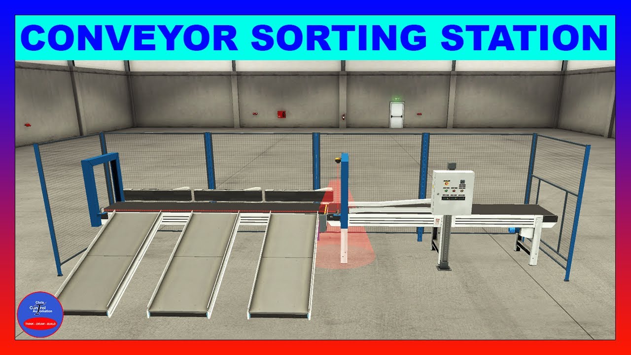Conveyor Sorting System | Proximity Sensor Sorting Station