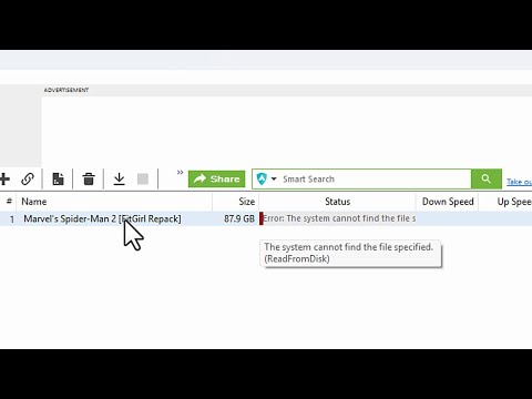 Fix uTorrent Error: "The System Cannot Find the File Specified" (2025) | FitGirl Repack Game