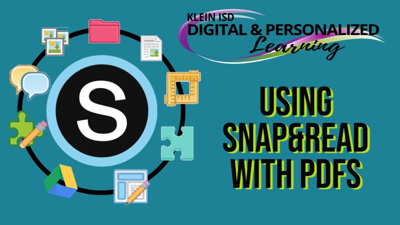 Using Snap&Read with PDF's