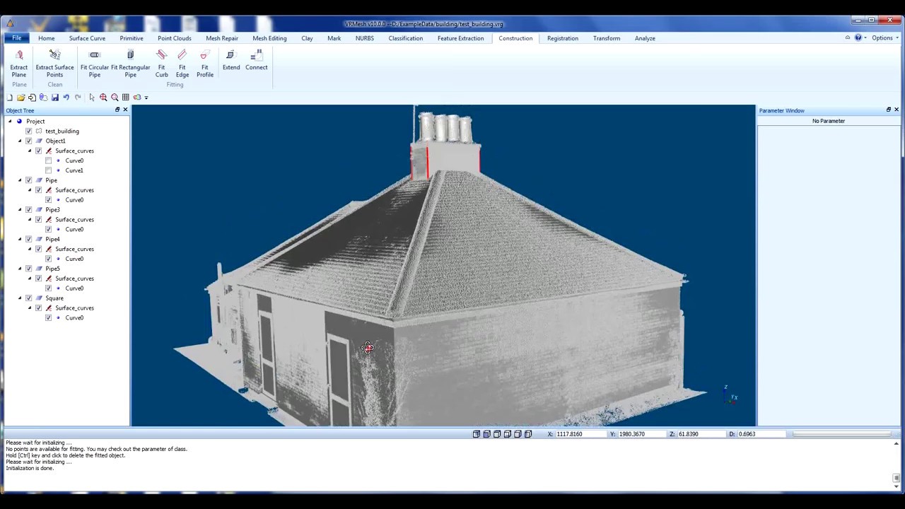Extract Plane from Point Clouds