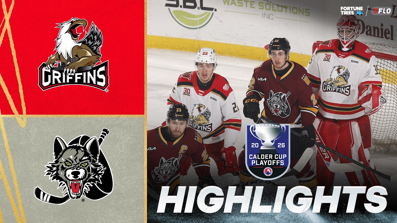 HIGHLIGHTS: Game 3 Grand Rapids Griffins vs Chicago Wolves | AHL Calder Cup Playoffs 2026