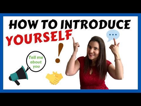 How to INTRODUCE YOURSELF in SPANISH