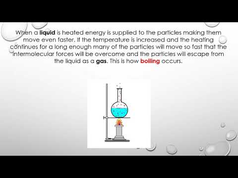 Lesson 4: what happens when a substance changes state