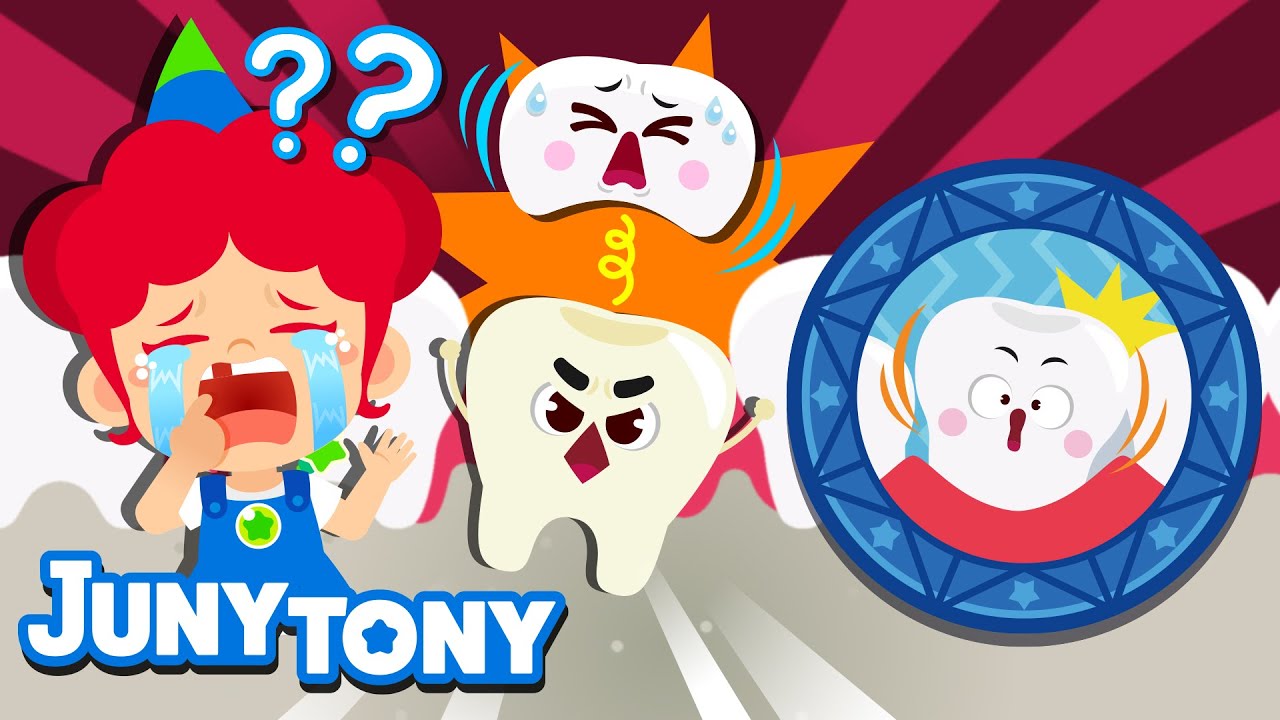 Why Do Baby Teeth Fall Out? 🦷 | My Tooth Is Wiggling | Dentist | Curious Song for Kids | JunyTony