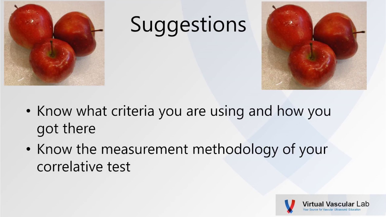 Carotid Duplex Measurement Methodology