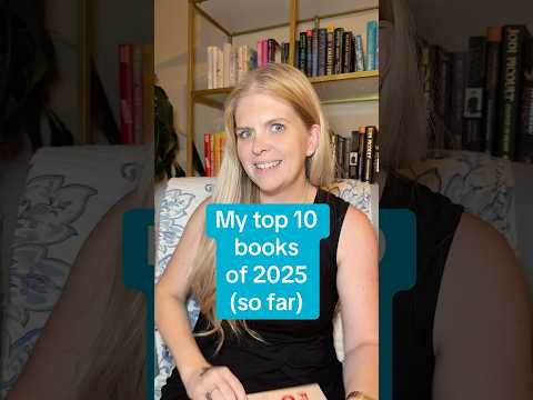 My top 10 books of 2025 (so far!) #booktube #bookreview #bookish #bookrecs #bookrecommendations