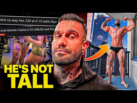 Lucas Lakutsin Pretends To Be 9ft In The Street!