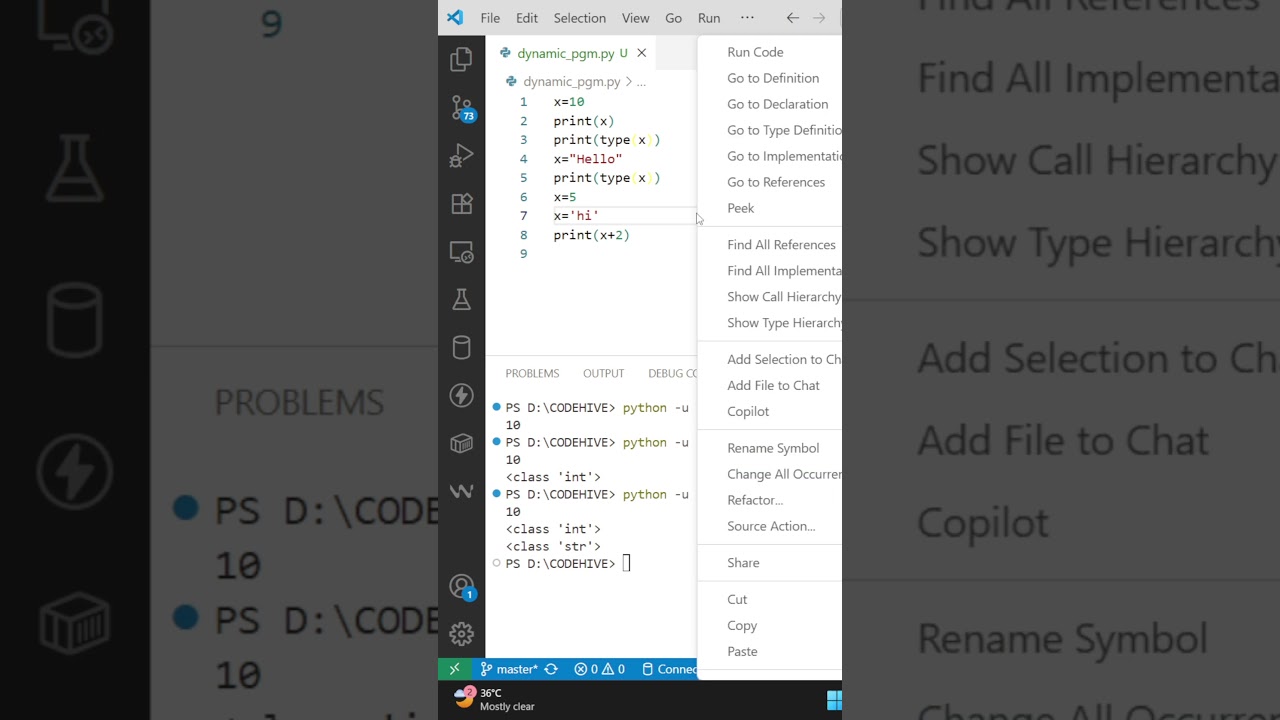 Python Dynamic Typing Explained || Coding Hives