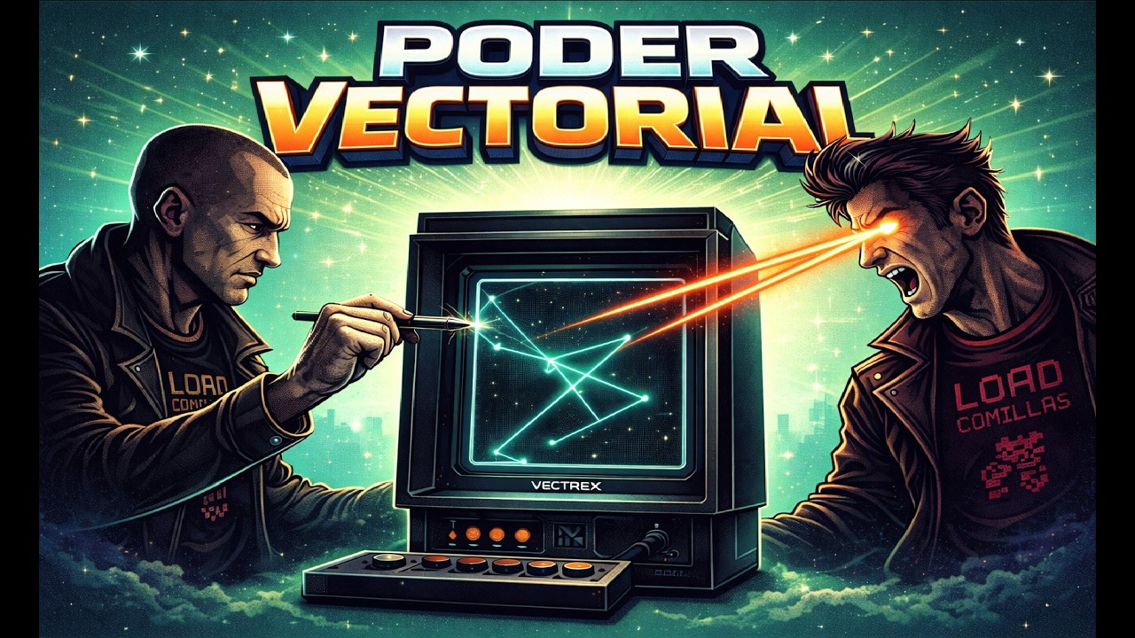 VECTORS at full speed!! The GREAT Power of the VECTREX