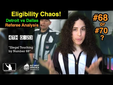 Detroit Loses After Referee's Illegal Touching Penalty Call Late in Dallas - Who Made a Mistake?