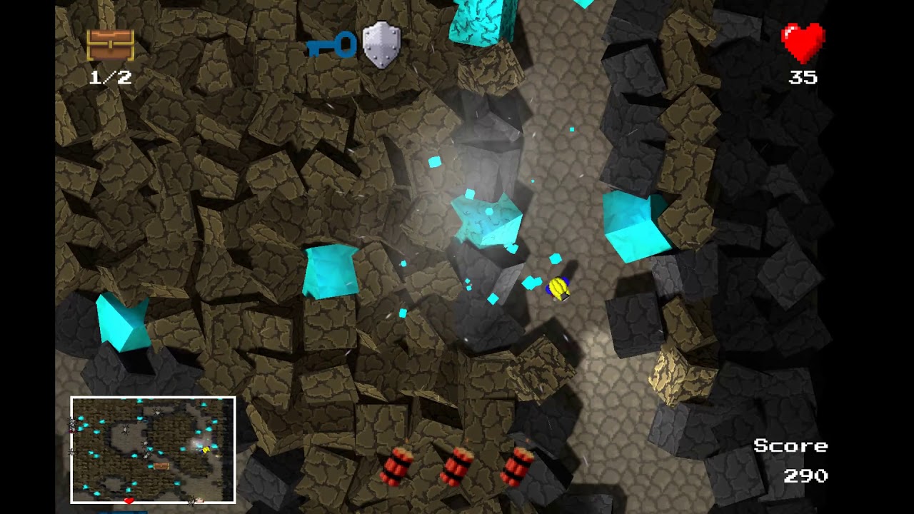GitHub - benhide/Unity-Cave-Game: Unity3D procedurally generated cave ...