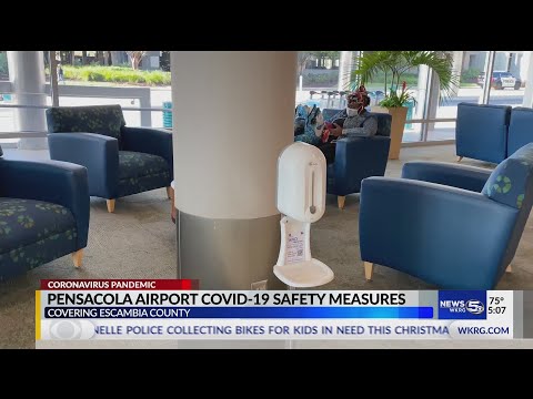 Pensacola Airport COVID-19 safety measures