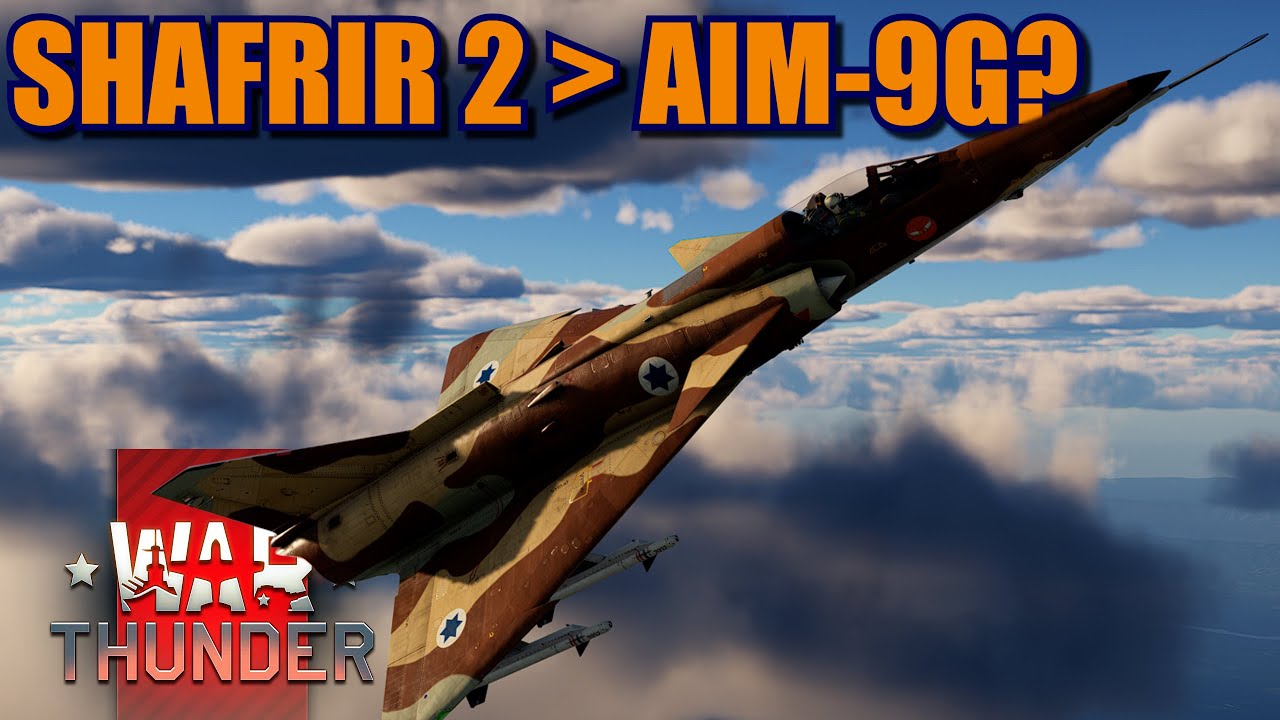 War Thunder SHAFRIR 2 GOT BUFFED! Is it better than the Aim-9G?