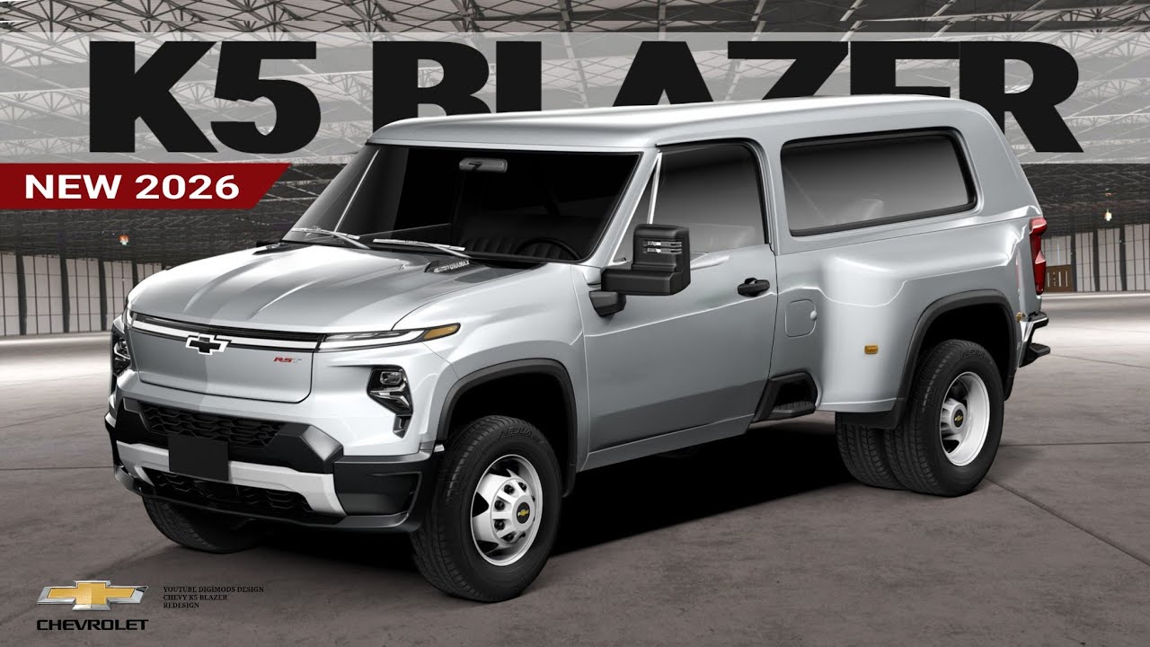 Digitally Wacky 2026 Chevrolet K5 Blazer Rebirth Turns Classic SUV Into ...