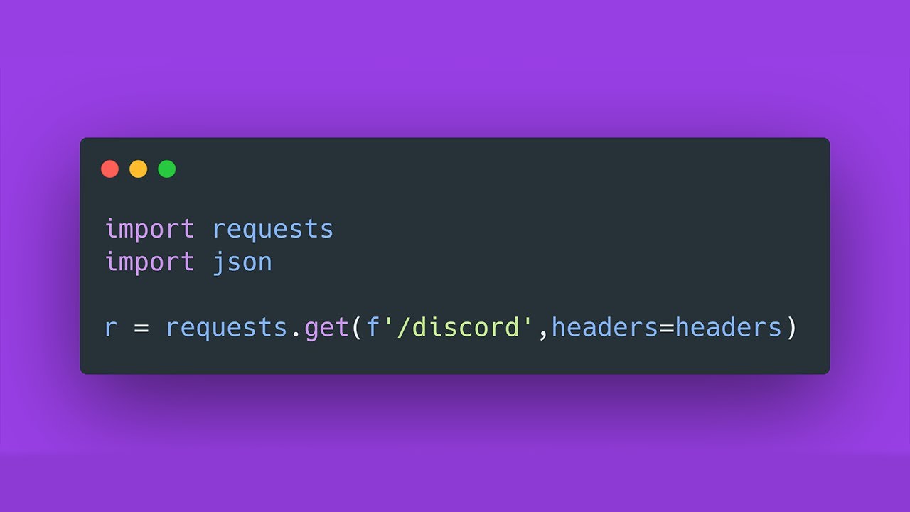 Using Python Requests to Retrieve/Scrape Discord Messages (Discord Token)