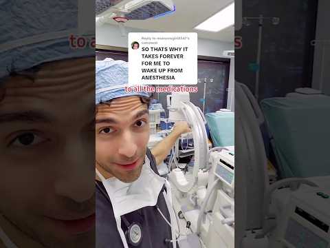 Why it's hard to wake up after surgery