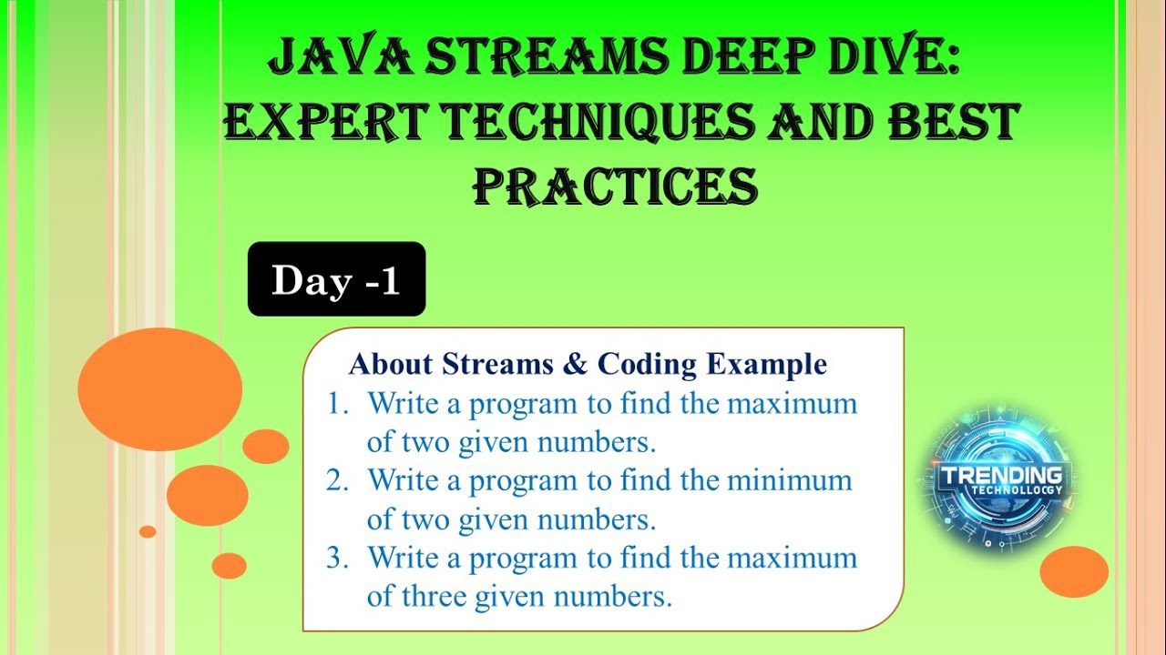 Java Streams Tutorial: Complete Guide from Beginner to Pro || Day -1 || Basics #java #stream