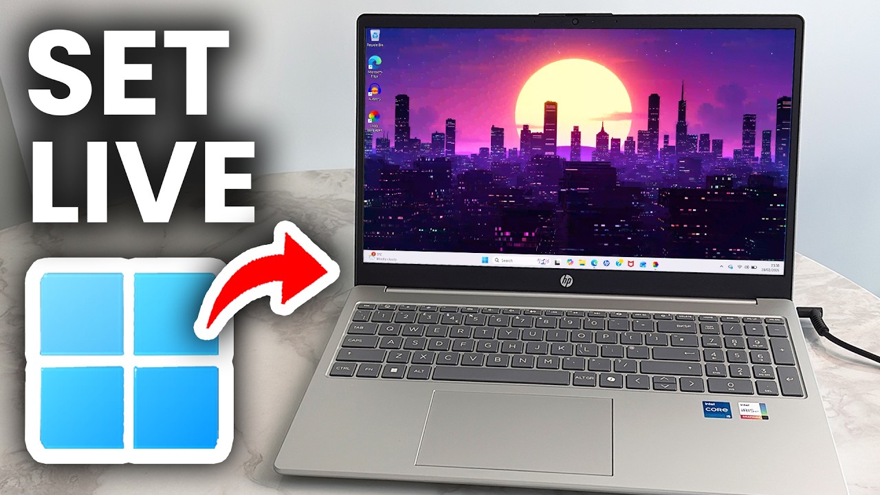 How To Set Live Wallpaper In Windows 11 - Animated/Moving
