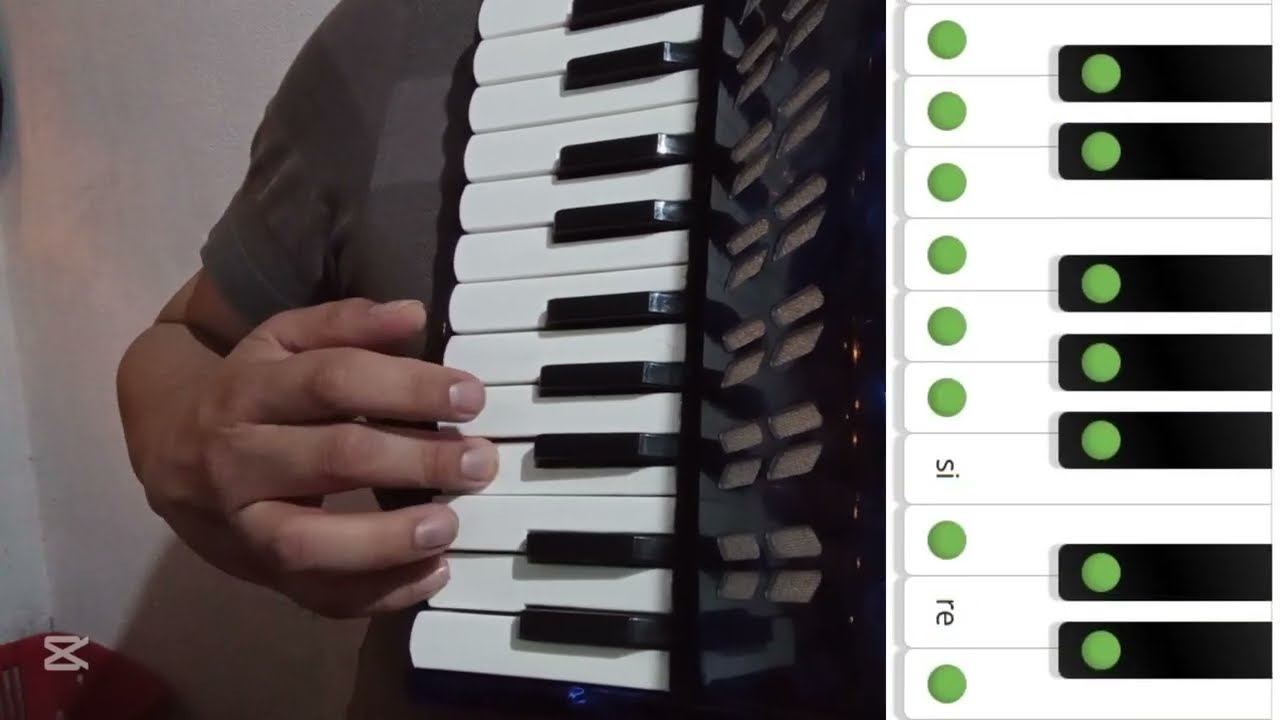 Easy Accordion | Practice 03 | Fingering exercise for thirds.