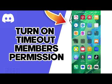 How To Turn On Timeout Members Permission On Discord