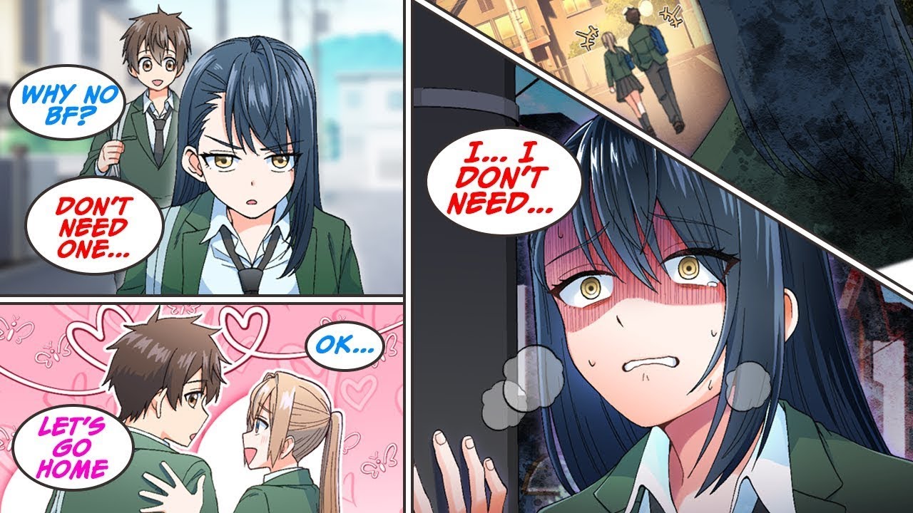 [Manga dub] I kept following the gloomy girls for years but one day... [RomCom]