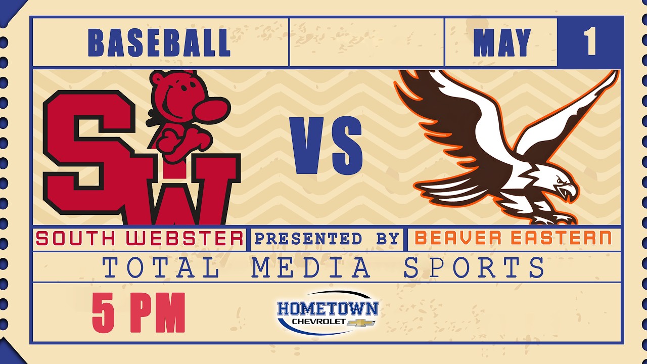 Baseball: Beaver Eastern Eagles VS South Webster Jeeps