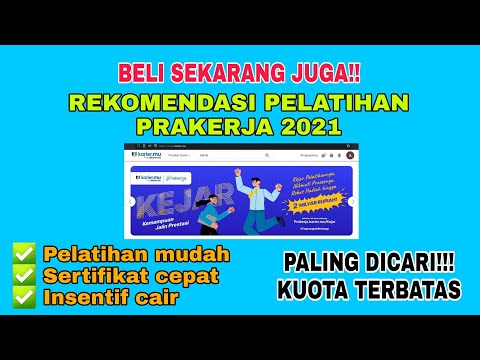 CARA MEMBELI PELATIHAN PRAKERJA DI PLATFORM KARIERMU | PRAKERJA