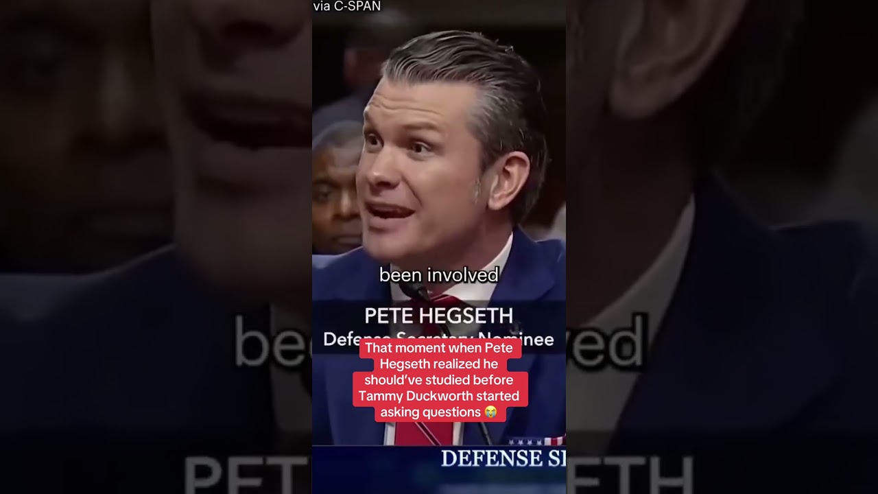 DUCKWORTH ENDS HEGSETH