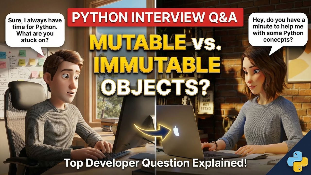 What is Mutable vs Immutable Object in Python | Interview Question for experienced  Python developer