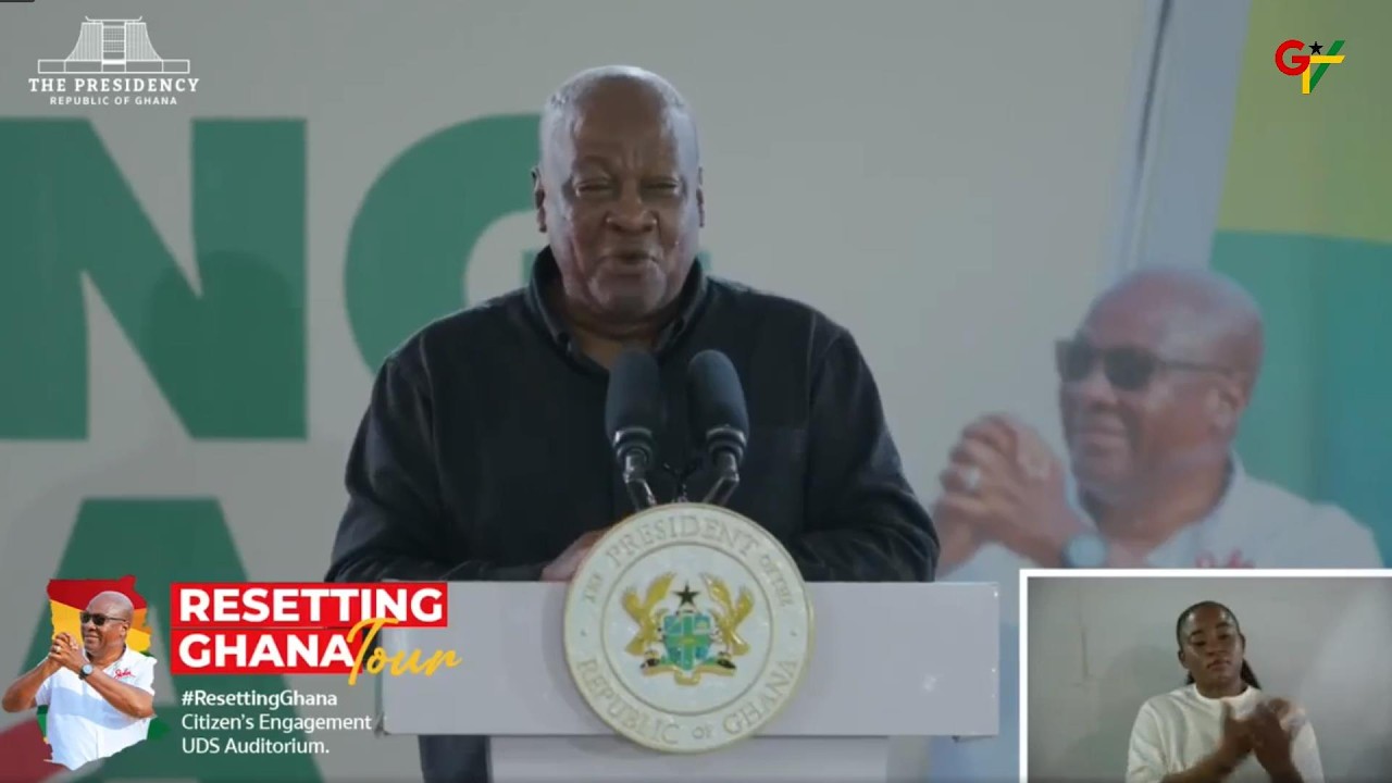 LIVE FROM UDS (Cont.) | ‘Resetting Ghana’ Citizen Engagement (Townhall) with President John Mahama