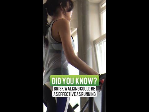 did you know that Brisk #walking could be as effective as #running ? #workoutplan #exercise #workout