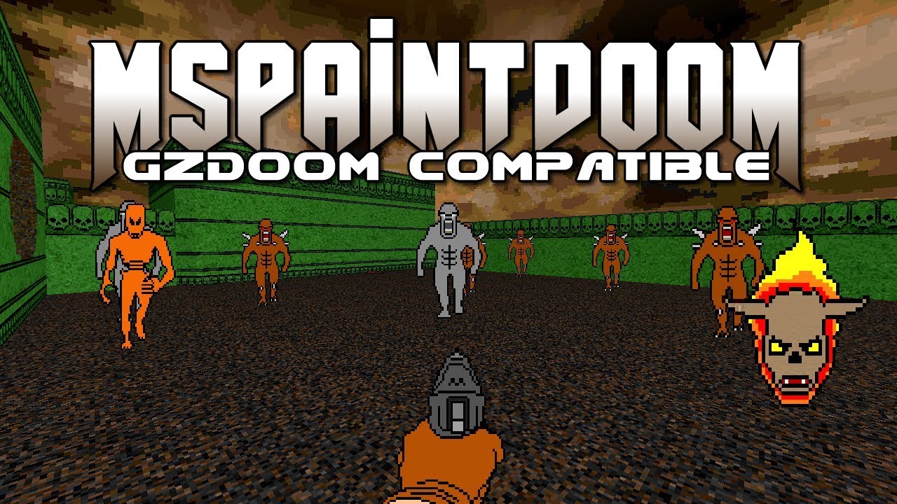 MSPaintDoom (GZDoom Compatible)