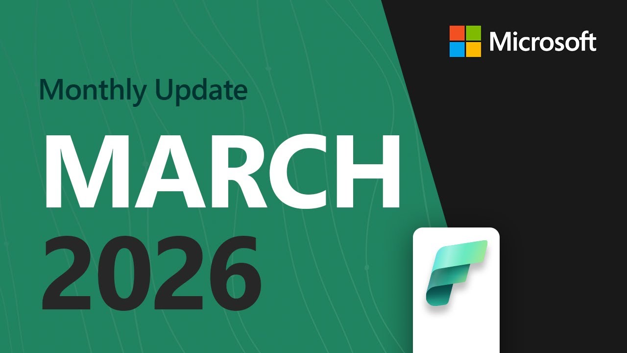 Fabric Update - March 2026
