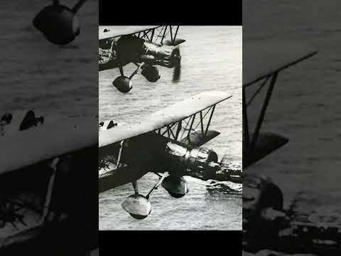 Yokosuka B4Y: Japan's outdated biplane #ww2 #planes