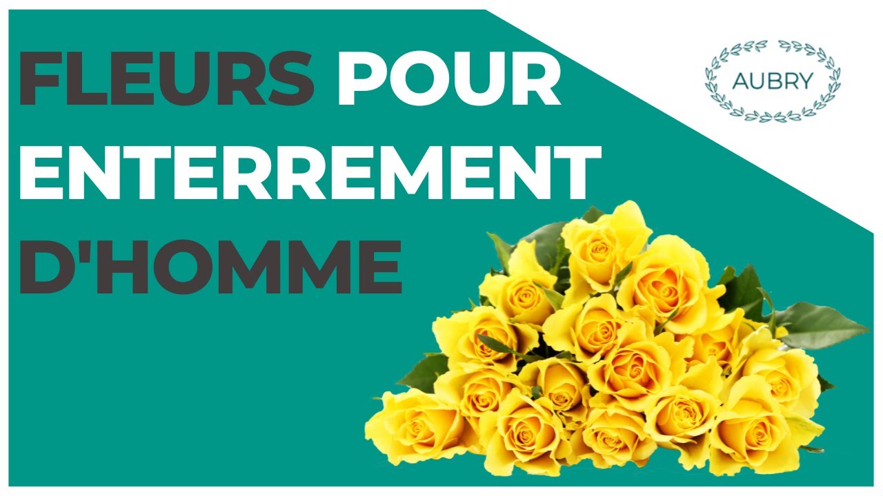 Enterrement d’homme : quelles fleurs choisir ?