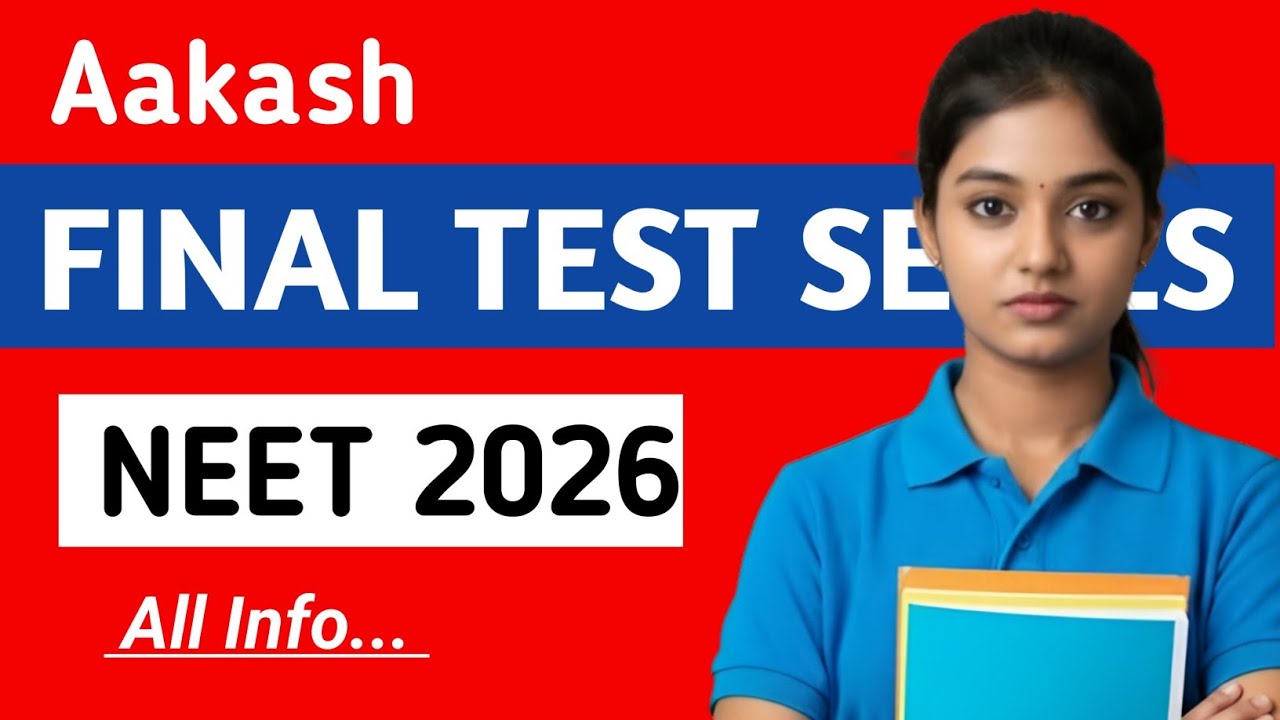 aakash final test series for neet 2026 || aakash fts test series 2026 #neet