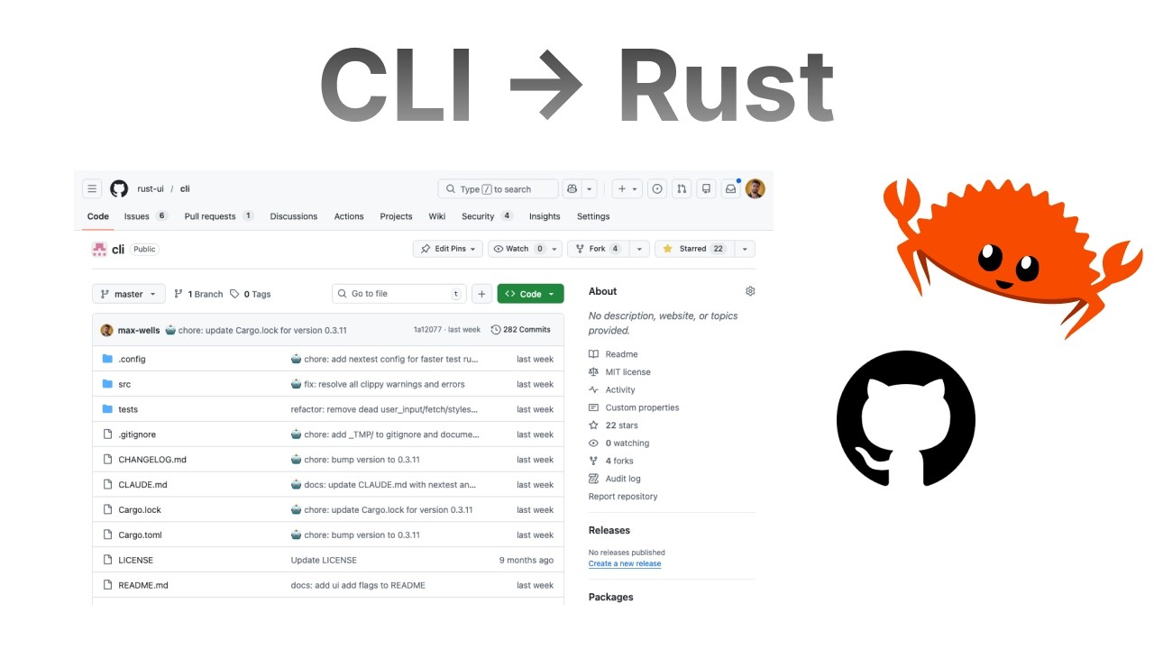 Using GitHub Projects to Land a Rust Job (CLI Example)