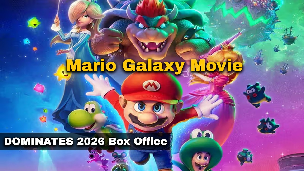 Super Mario Galaxy Movie Breaks Records 🍄🚀 | How the 2026 Sequel Took Over the Box Office!