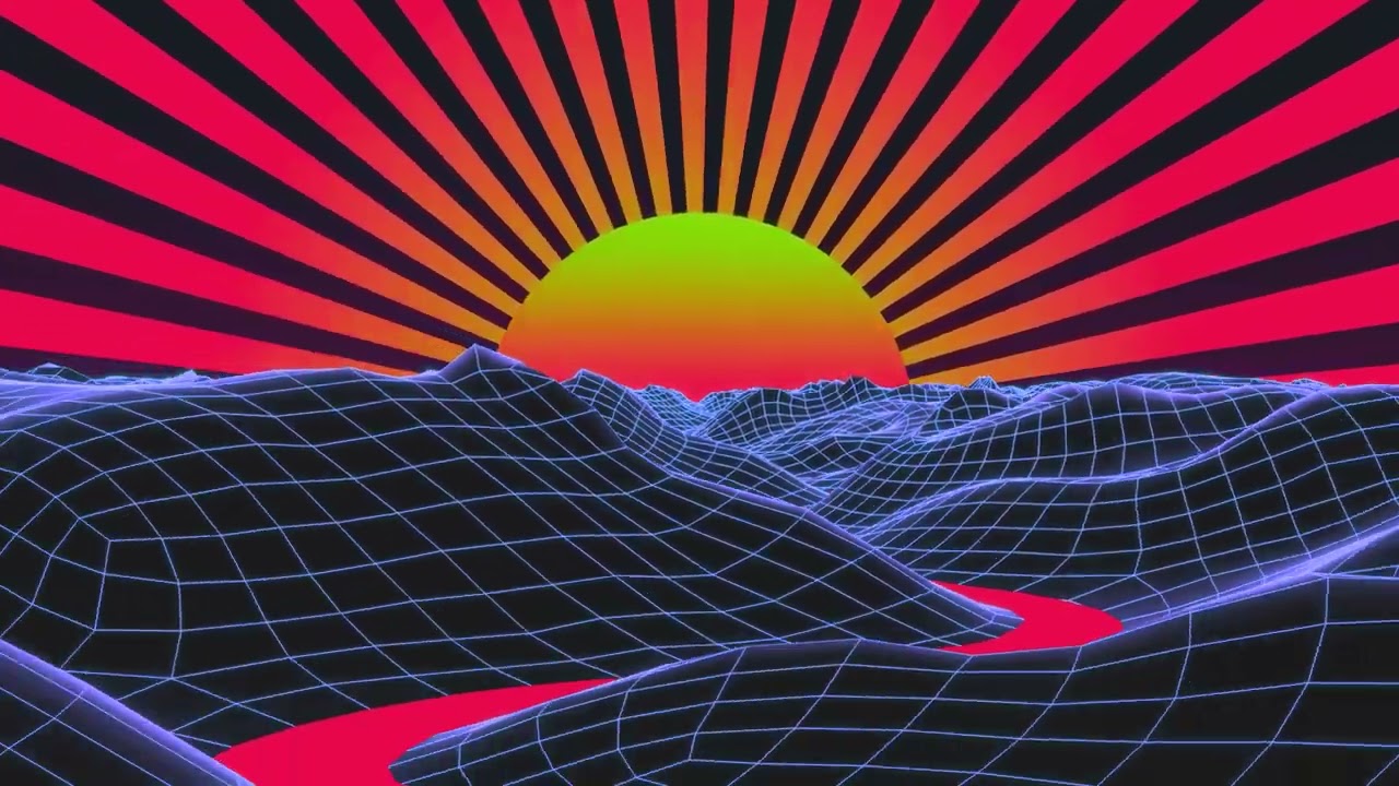 [4K] Sunset Loop - DJ Visuals