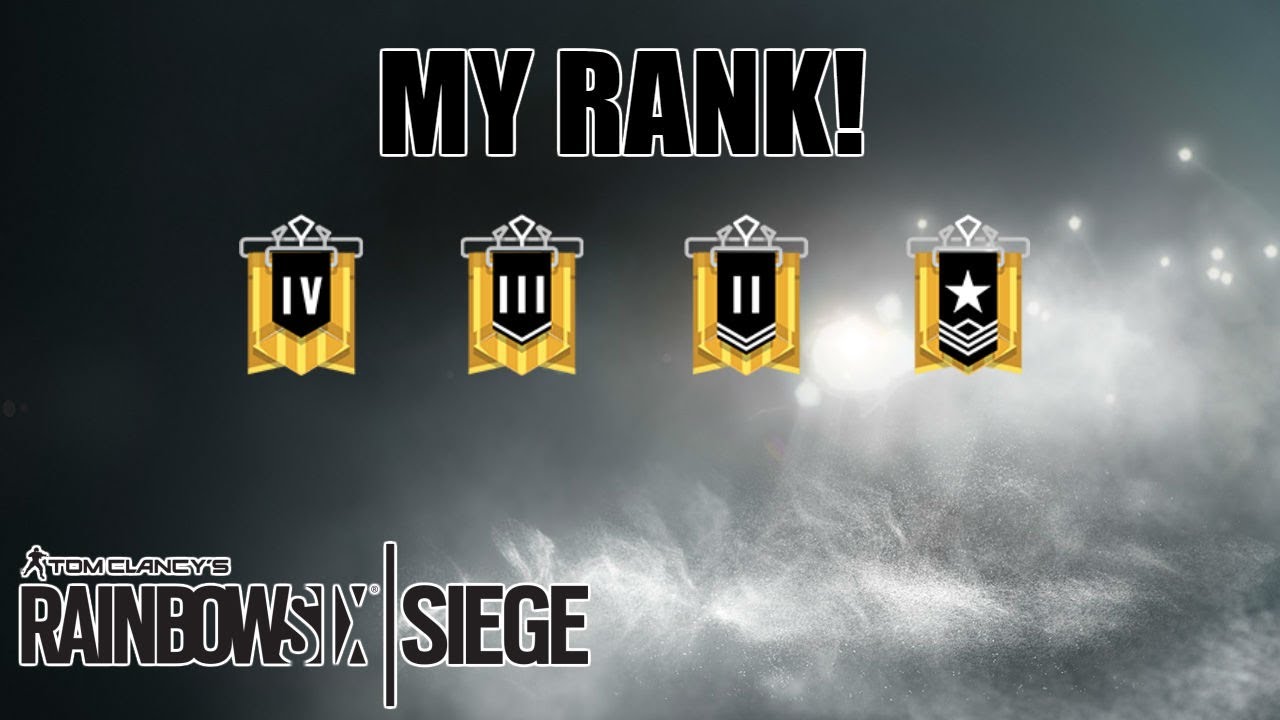 MY RANK! ALL SIEGE ACHIEVEMENTS!- Rainbow Six Siege Ranks and Achievements